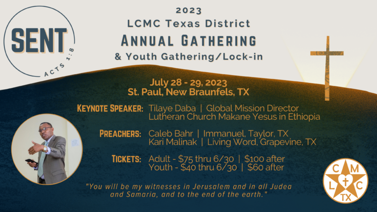 Gathering Flyers - Texas District